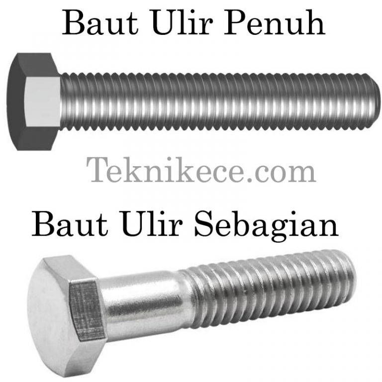 √ 4 Perbedaan Mur dan Baut [Lengkap] - Teknikece